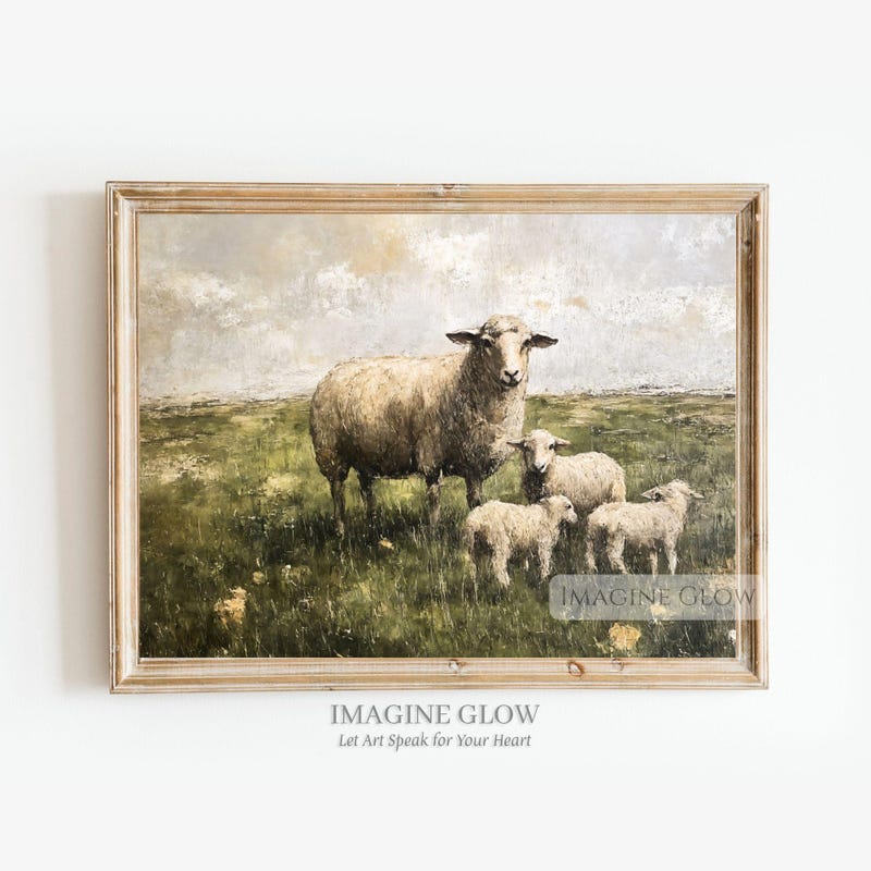 Sheep Wall Art - Etsy