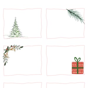 Printable Christmas Gift Labels - Etsy