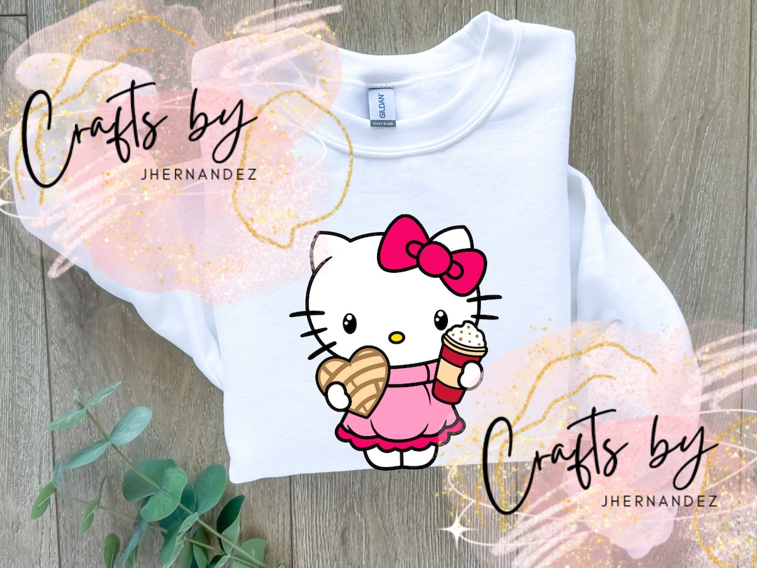 Hello Kitty Concha & Coffee Sweater - Etsy