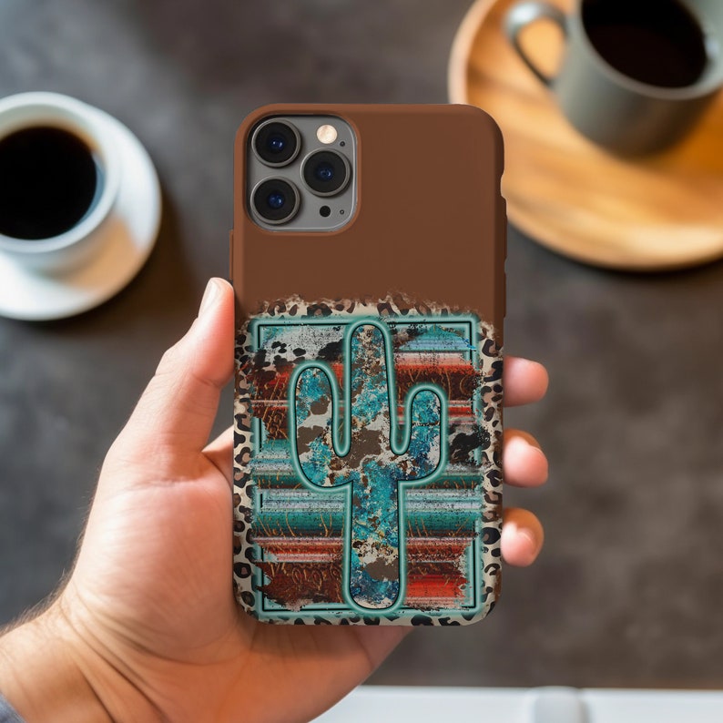 Western Cactus Phone Case Gift Idea for Western Lover Gift for Her ...