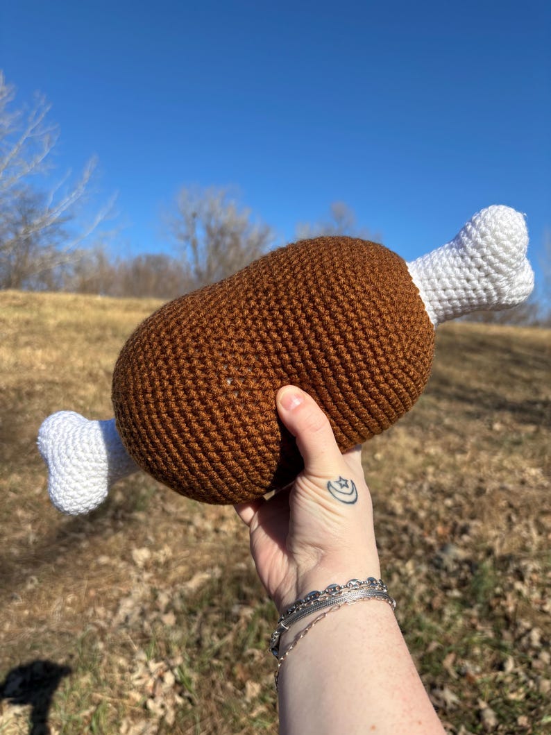 Handmade Crochet Anime Meat Plushie - Etsy