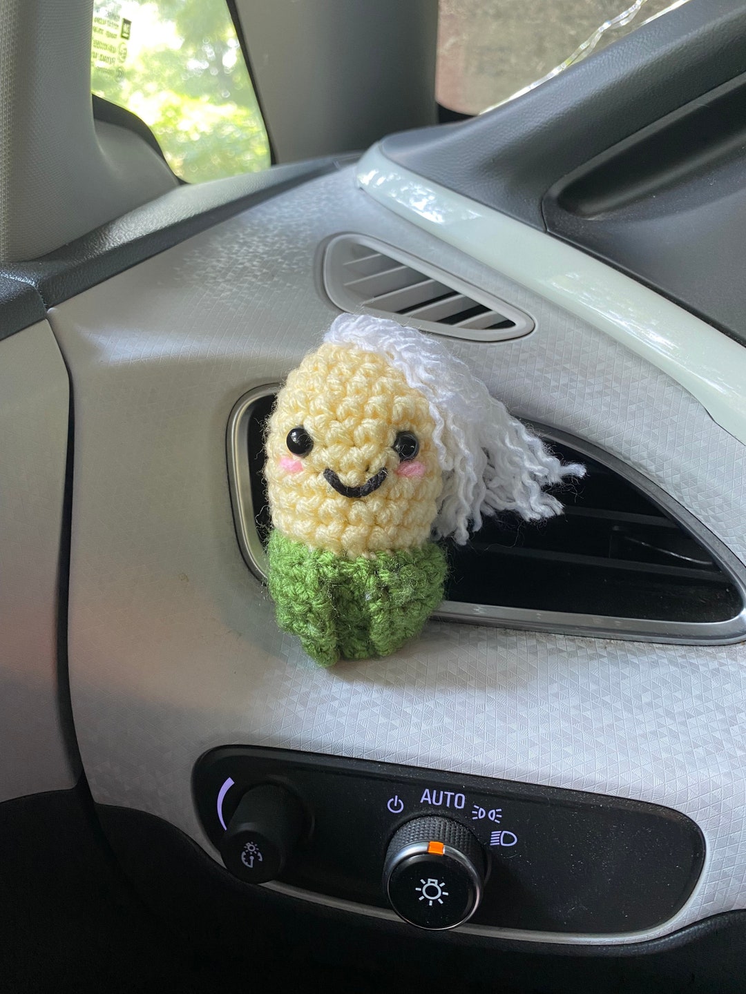 Crochet Plushie Corn Car Buddy - Etsy