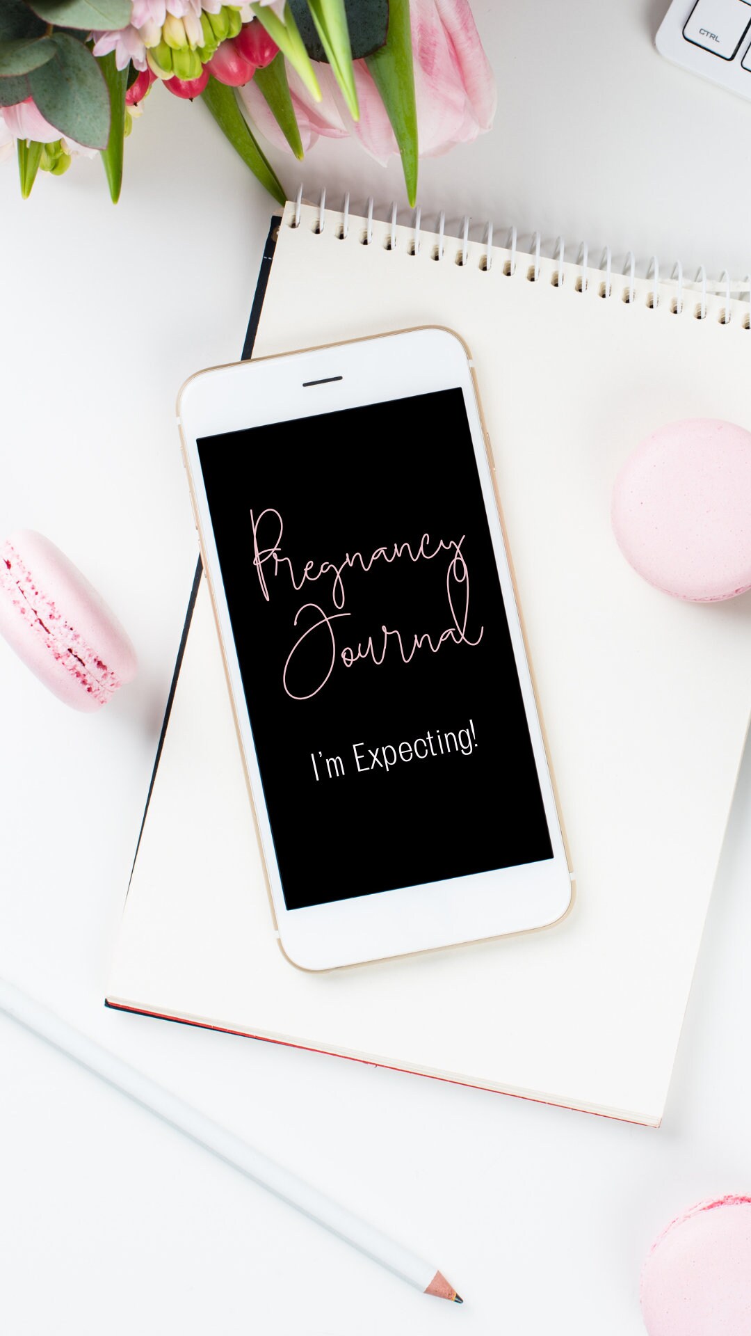 Digital & Printable Pregnancy Journal | Pregnancy Updates | 40 Week ...