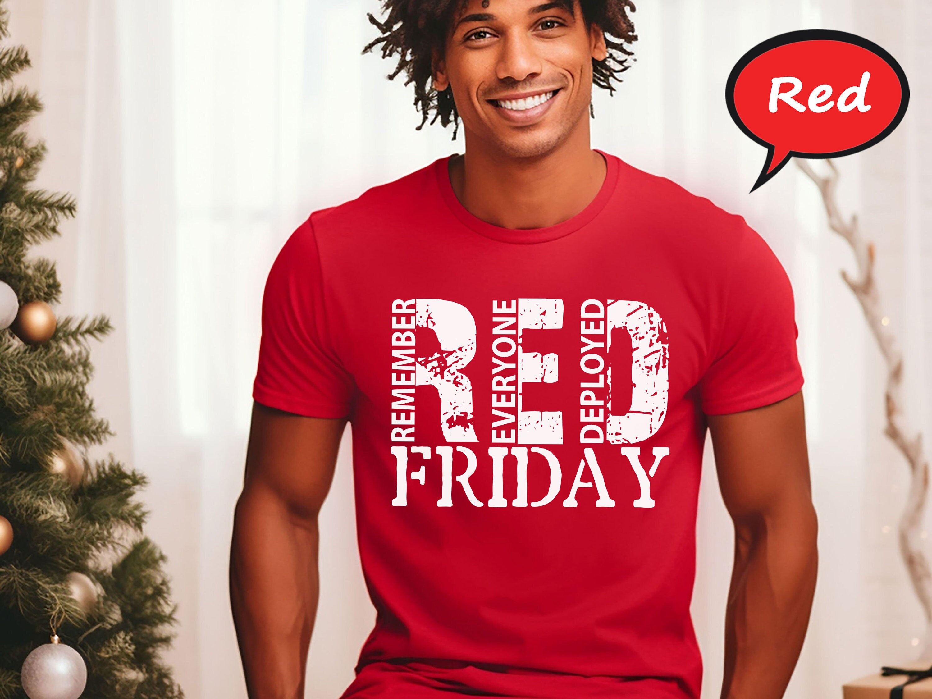 Red Friday Shirt, Support Our Troops Shirt, on Fridays We Wear Red ...