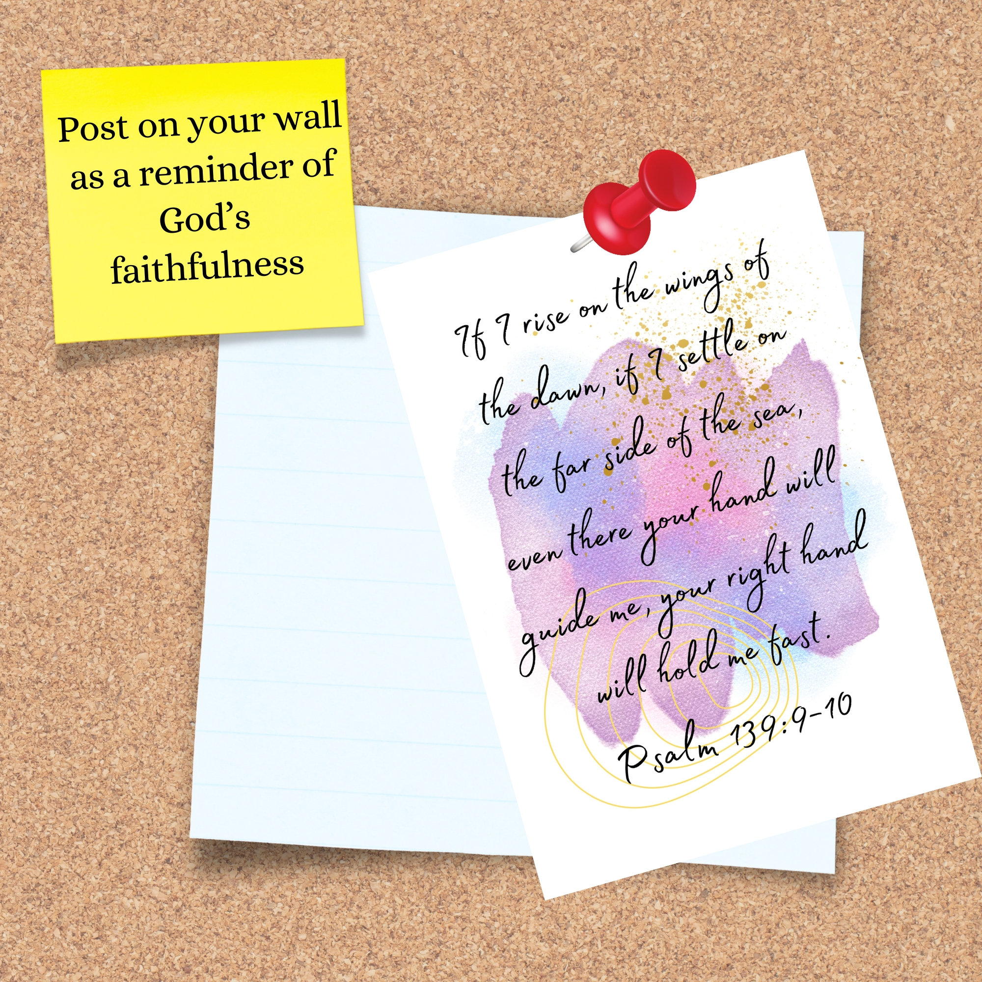 Scripture Prayer Card Set, Comfort Bible Verse Cards, Christian Memory ...