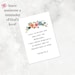 Scripture Bible Verse Card Set, Floral Memory Verse Cards, Christian ...
