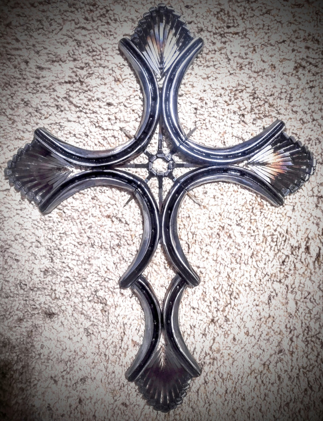 Unique Horseshoe Cross - Etsy
