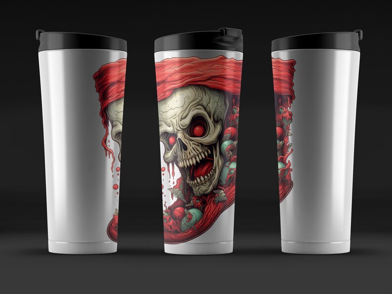 Red Horror Christmas Clipart PNG Set, 35 Commercial Use Transparent PNG ...