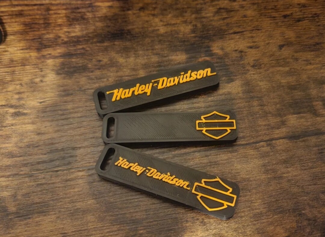 Harley Davidson Keychain - Etsy