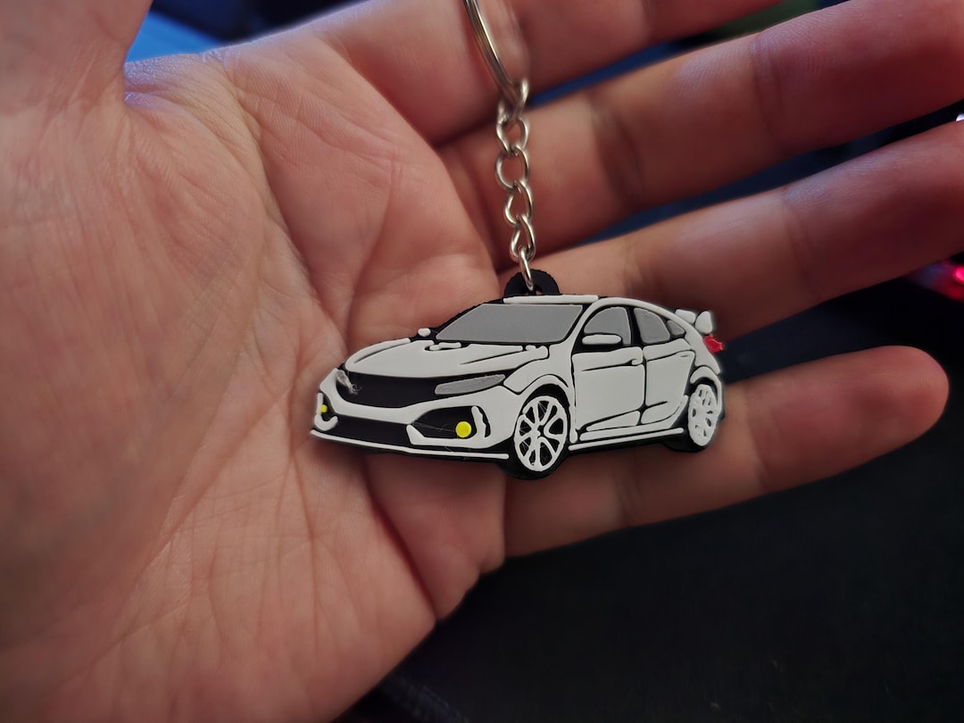 Honda Civic Type-r Keychain - Etsy