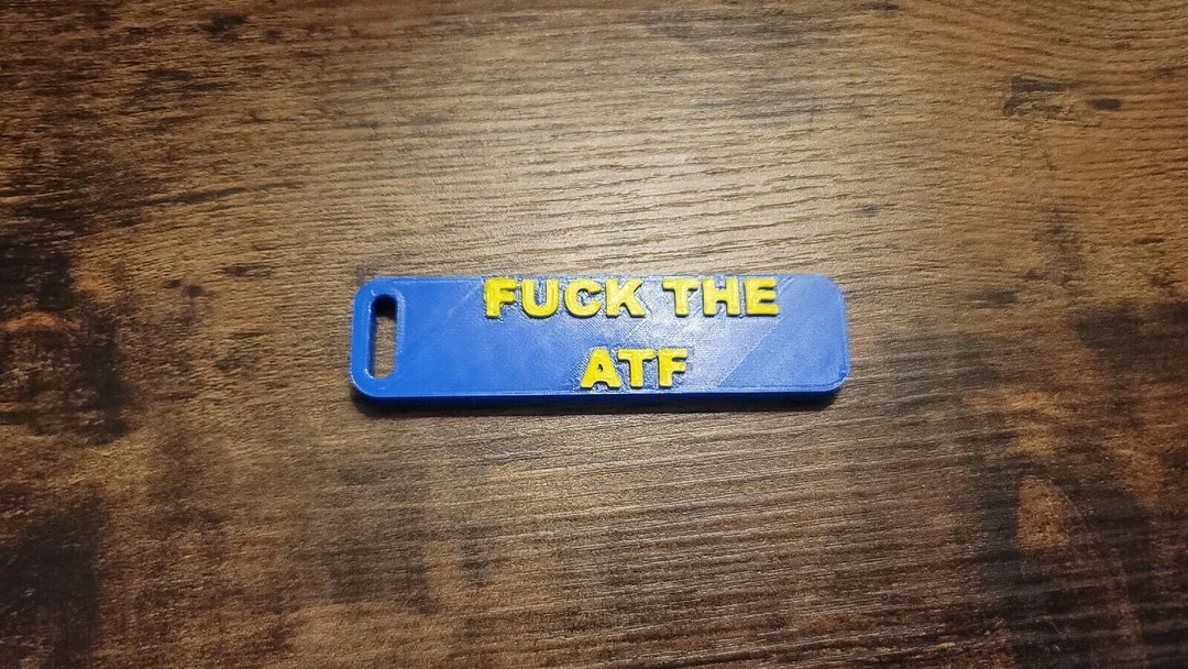 Fuck the ATF Keychain - Etsy