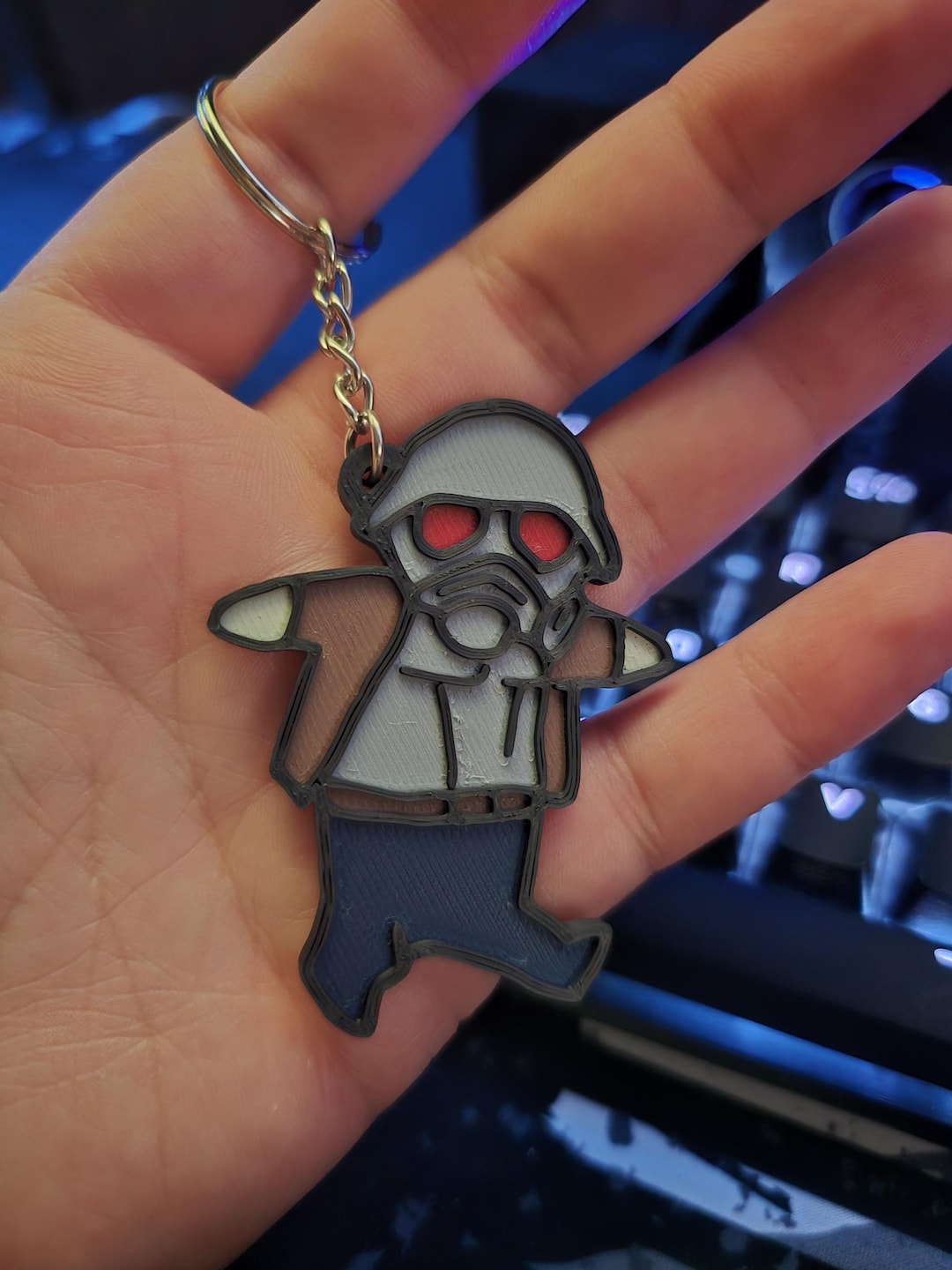 Fallout New Vegas Ncr Keychain - Etsy