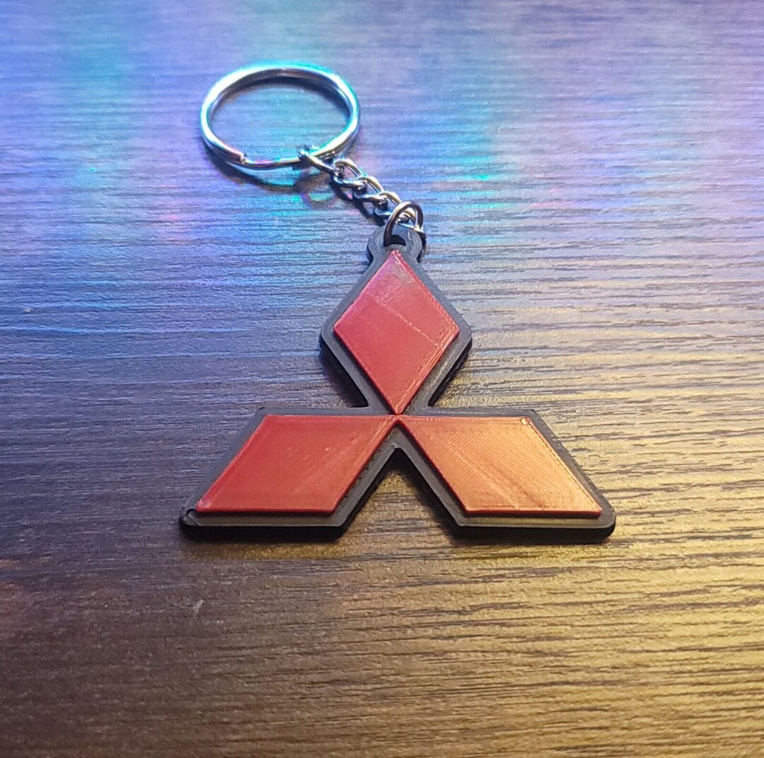 Mitsubishi Keychain - Etsy