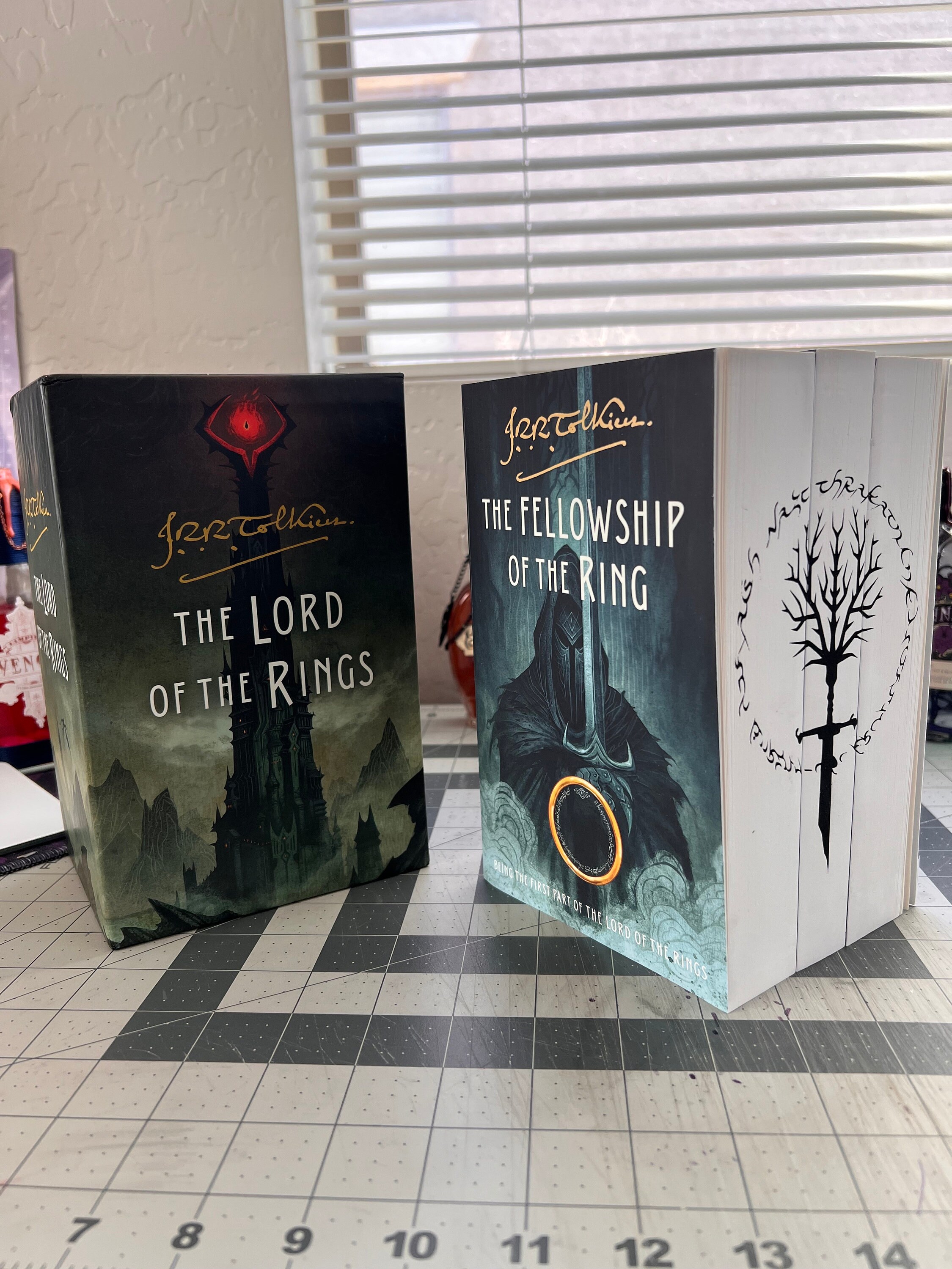 The Lord of the Rings Bookbox Set Sprayed Edges - Etsy