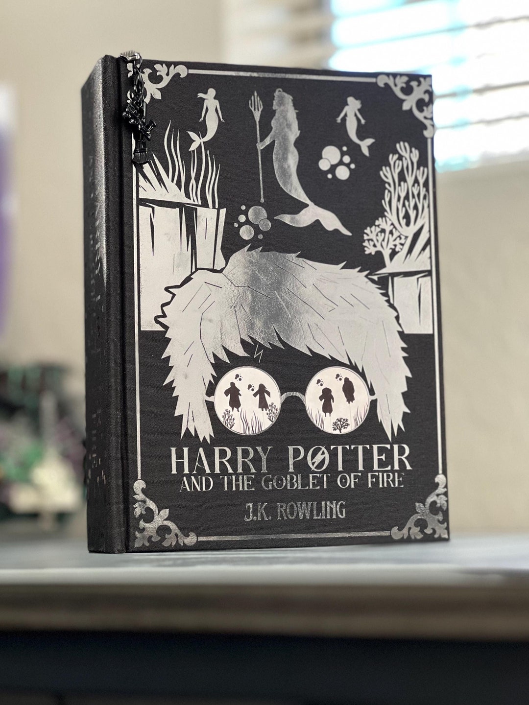 Harry Potter and the Goblet of Fire the Serious Black Edition Rebound ...