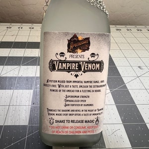 Vampire Venom Potion - Etsy