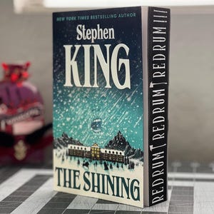 The Shining Stephen King Sprayed Edge Paperback - Etsy