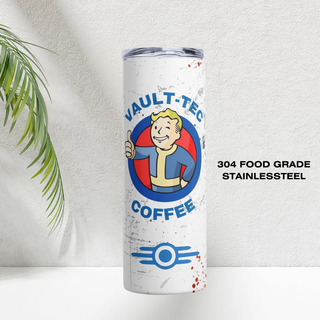 Fallout Vault Tec Coffee Starbucks Inspired Tumbler 20oz Wasteland ...