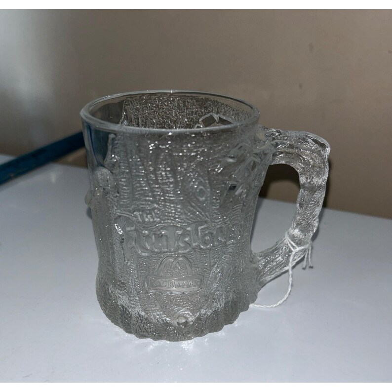 Mcdonalds the Simpsons Krusty Burger Glass Mug Collectible Vintage - Etsy