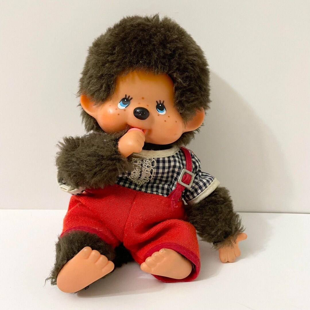 Vintage 1974 Sekiguchi Monchhichi Plush Doll 8 Inch Tall Monchichi - Etsy