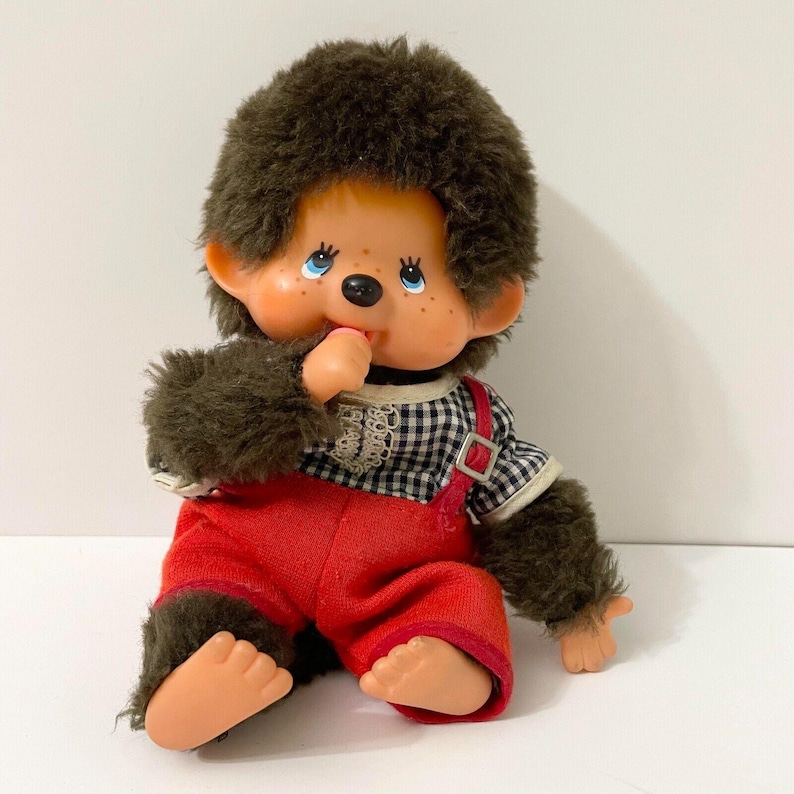 Vintage 1974 Sekiguchi Monchhichi Plush Doll 8 Inch Tall Monchichi - Etsy