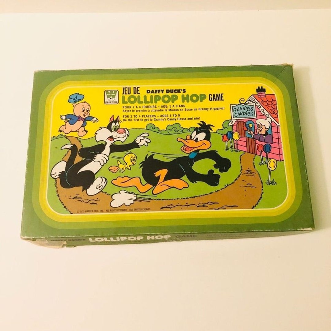 Vtg 1975 Daffy Ducks Lollipop Hop Board Game Whitman - Etsy