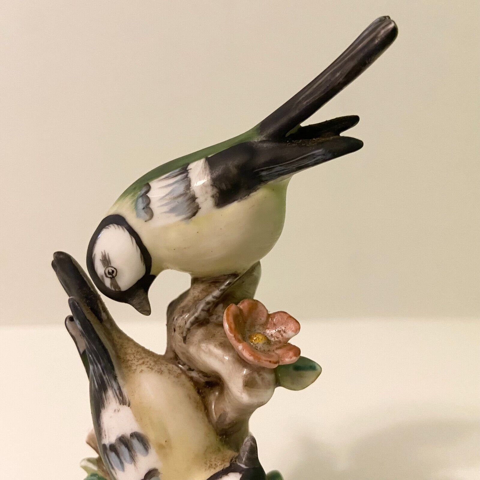 Vintage 1950s Goebel Great Tit Bird Figurine Two Birds 4.5 Inch Tall ...