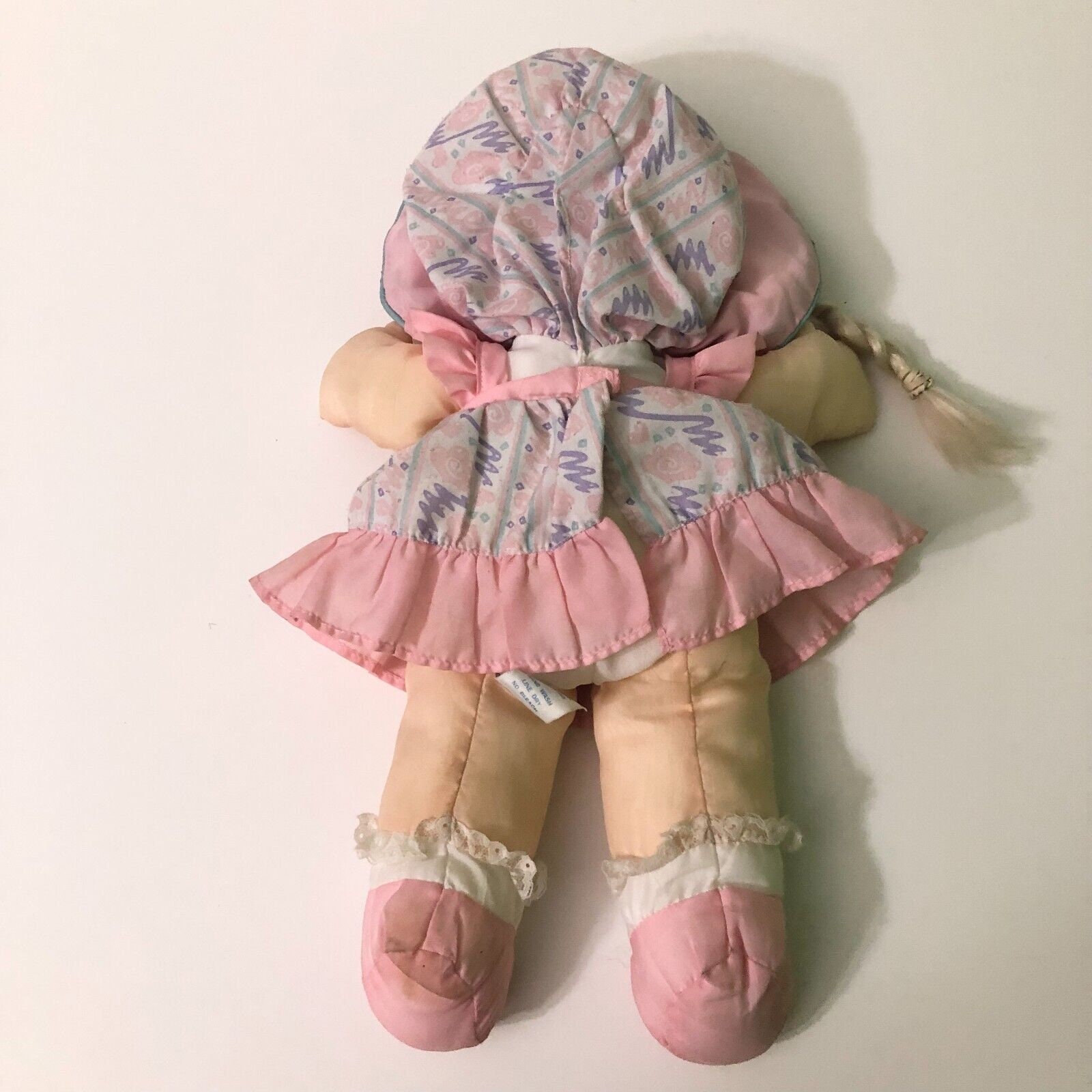 Vintage 1992 Puffalump Kid Girl Blonde Hair Pink Outfit 15 Inch Doll ...