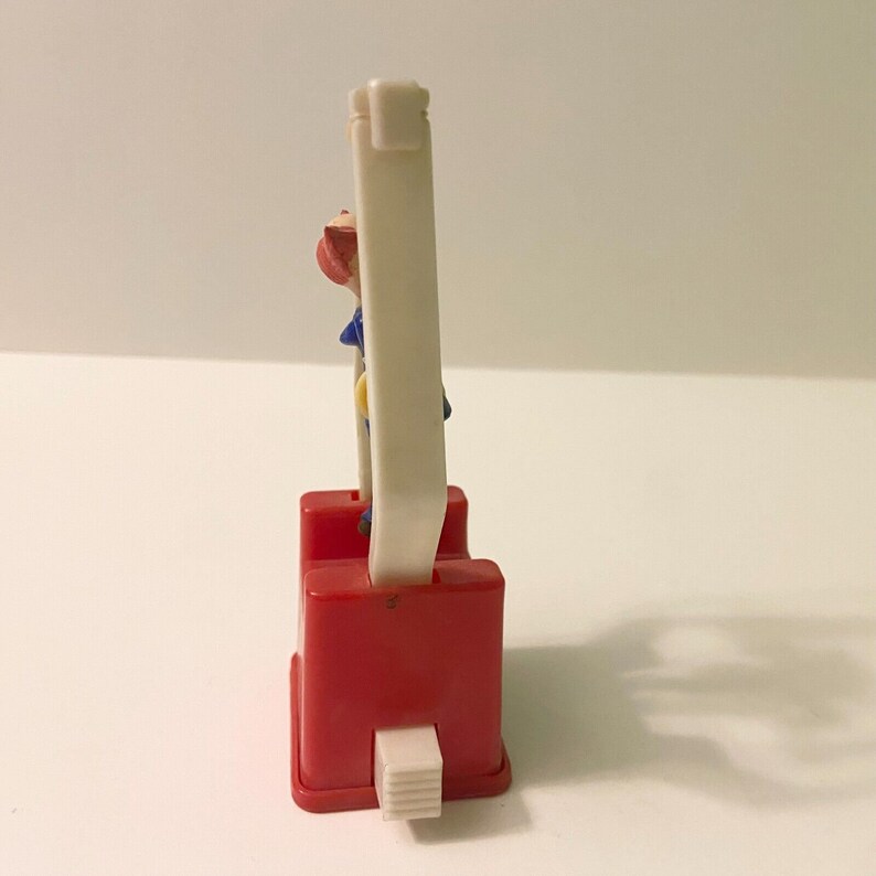 Vintage 1970s Bozo the Clown Trapeze Acrobat Push Button Puppet Toy ...