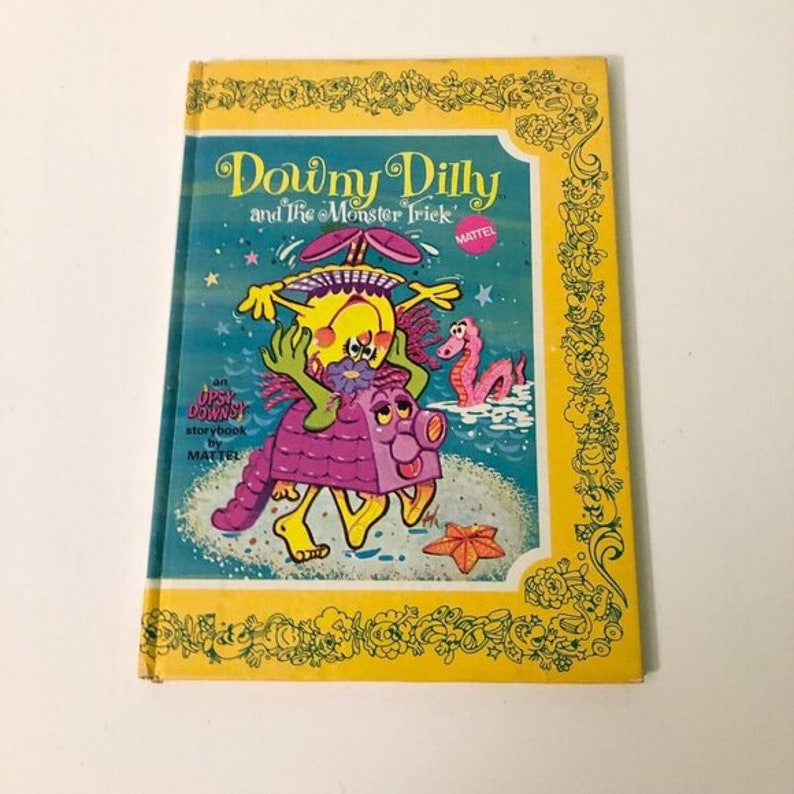 Vintage 1969 Mattel Upsy Downsy Downy Dilly Playset With Board and Book ...