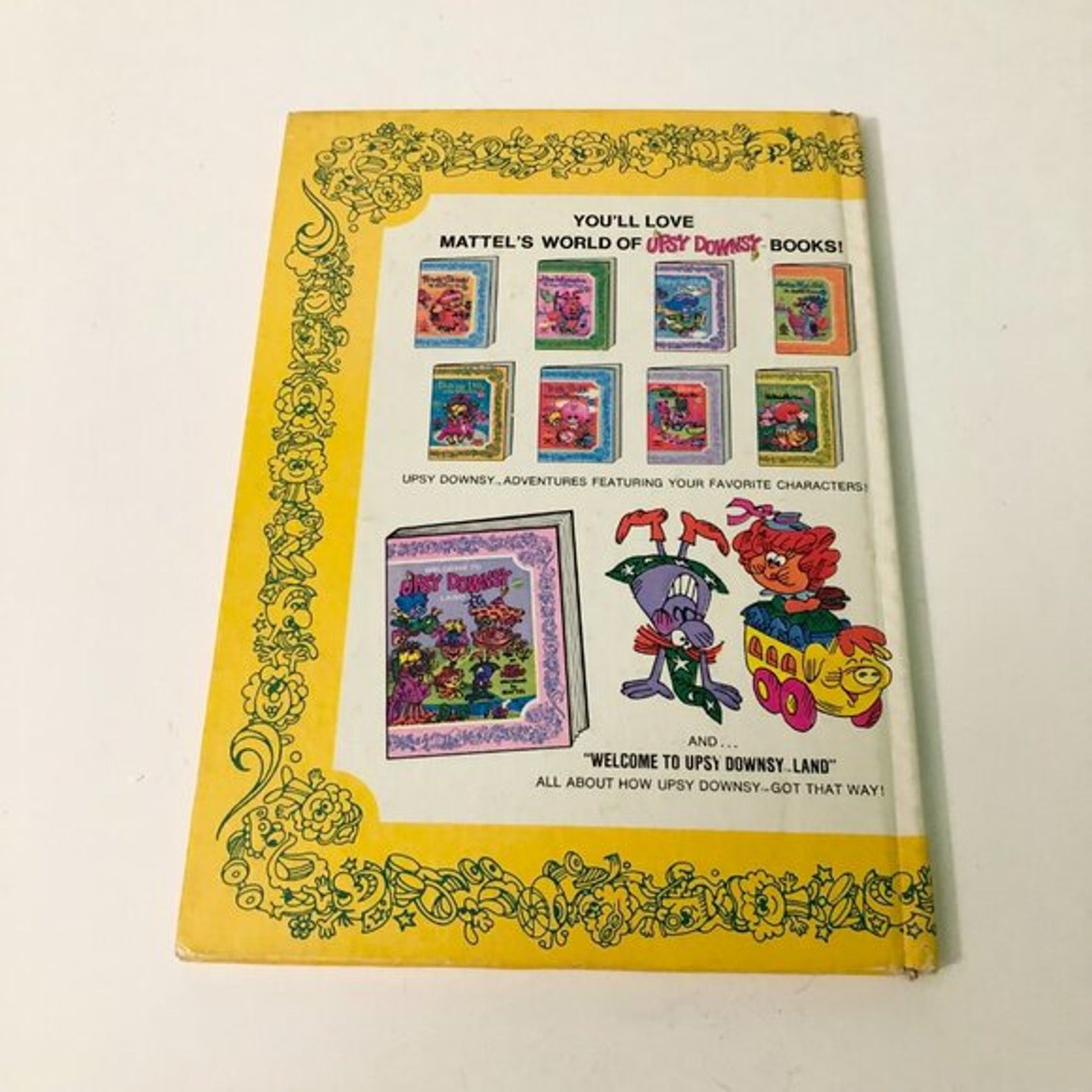 Vintage 1969 Mattel Upsy Downsy Downy Dilly Playset With Board and Book ...