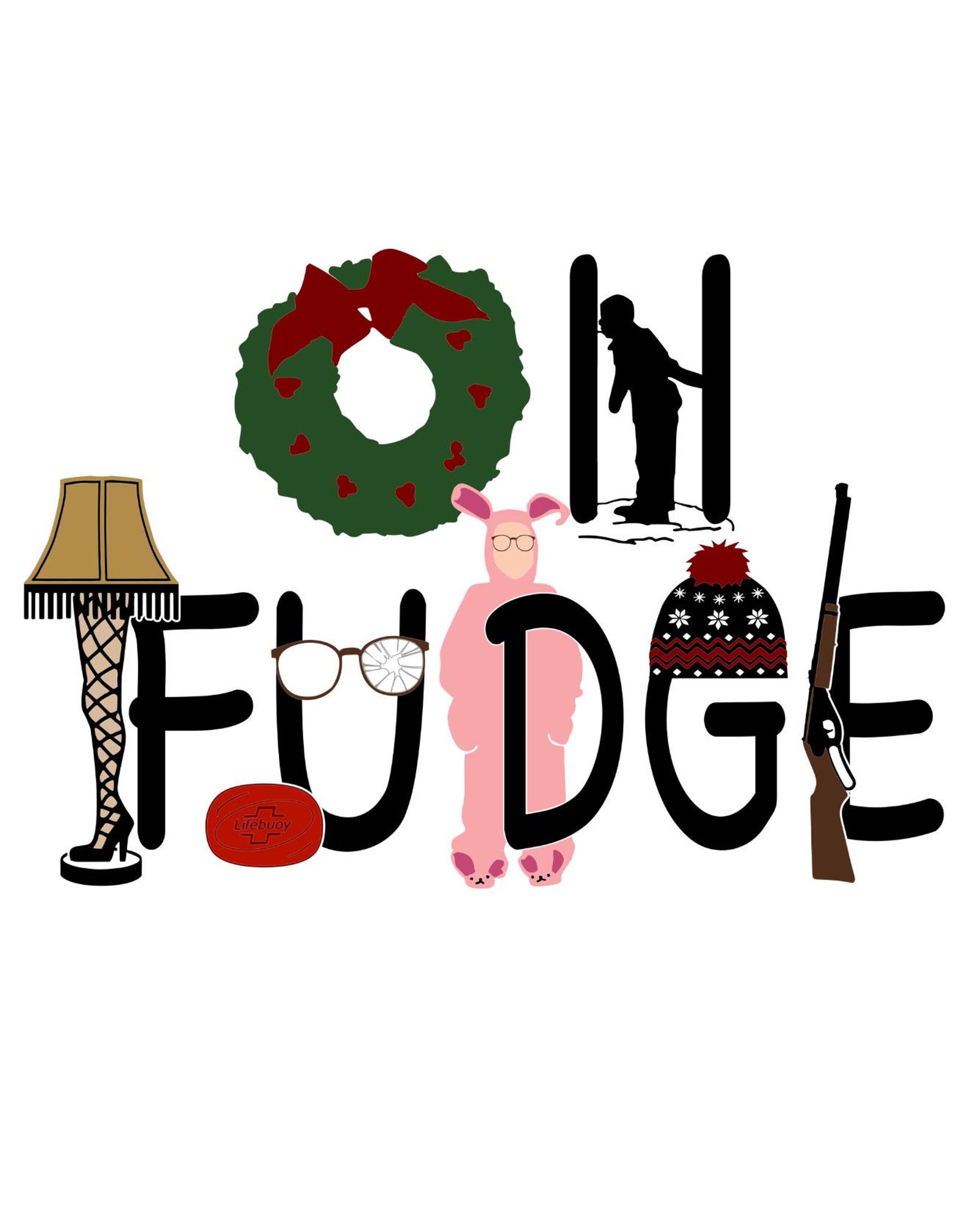 Oh Fudge PNG - Etsy