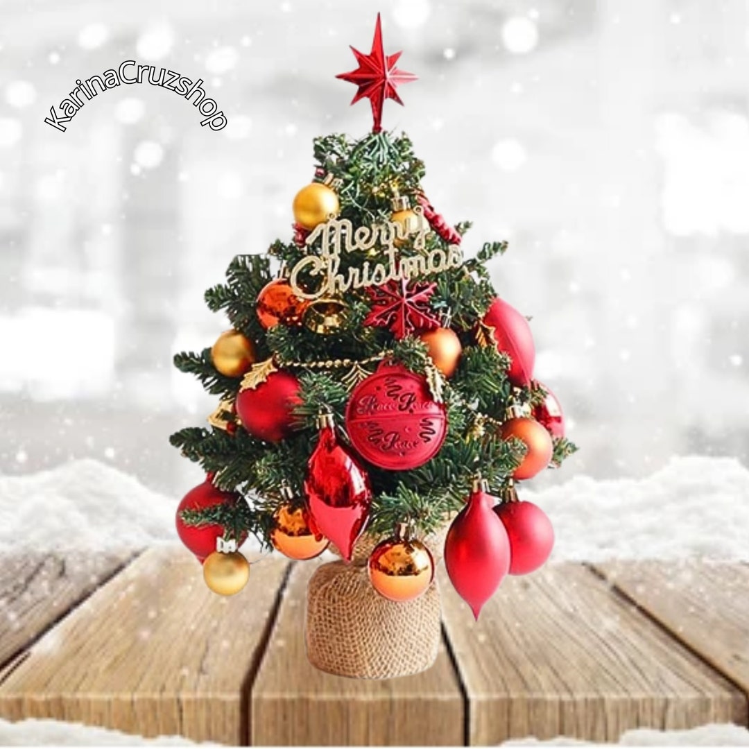 Artificial 40cm 60cm or 90cm Miniature Small Christmas Tree - Etsy