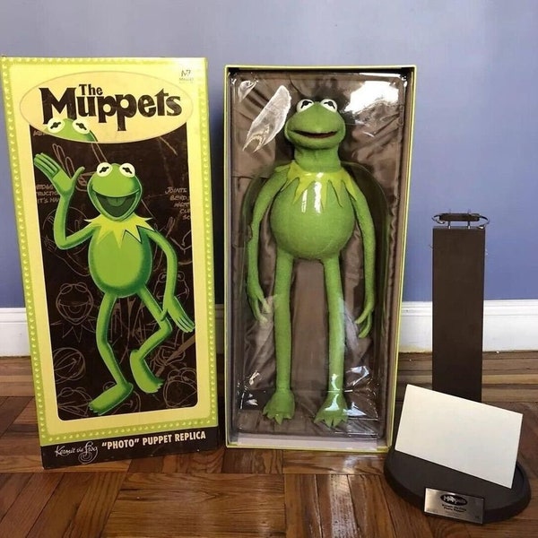Kermit the Frog Puppet Replica - Etsy