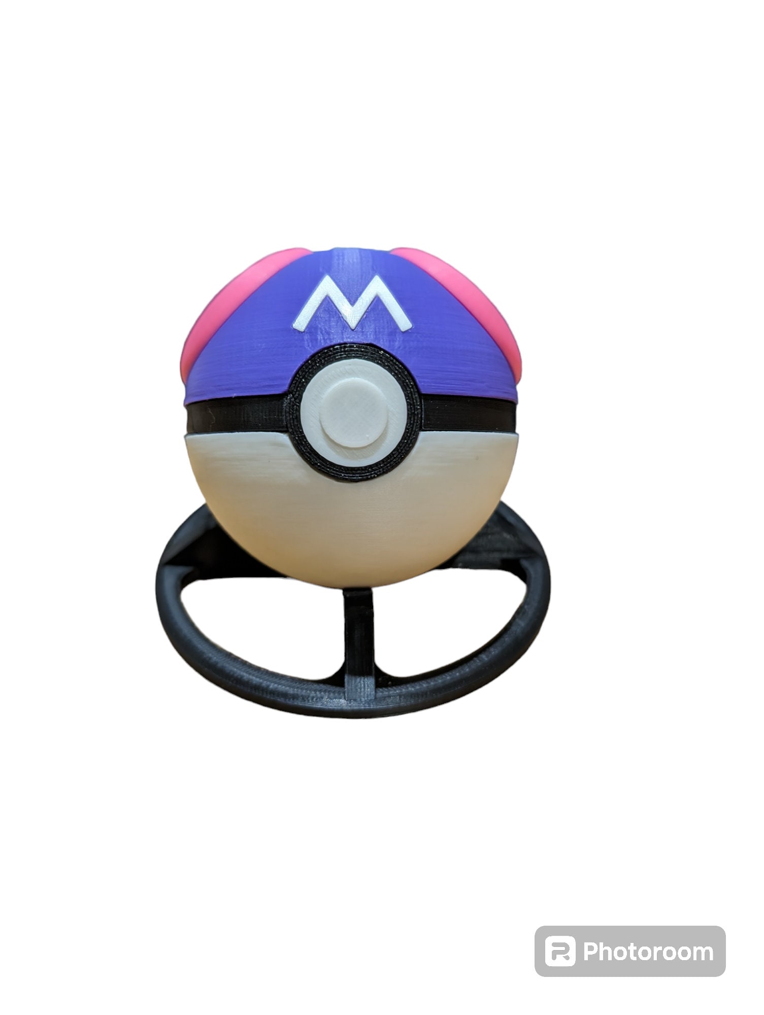 Functional Pokeball With Button Release Latch With Magnetic Base - Etsy