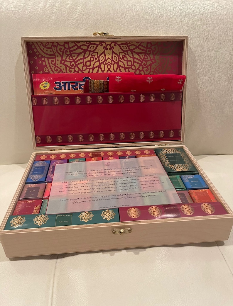 Diwali Pooja Box, Diwali Pooja Samagri, Diwali Gift - Etsy