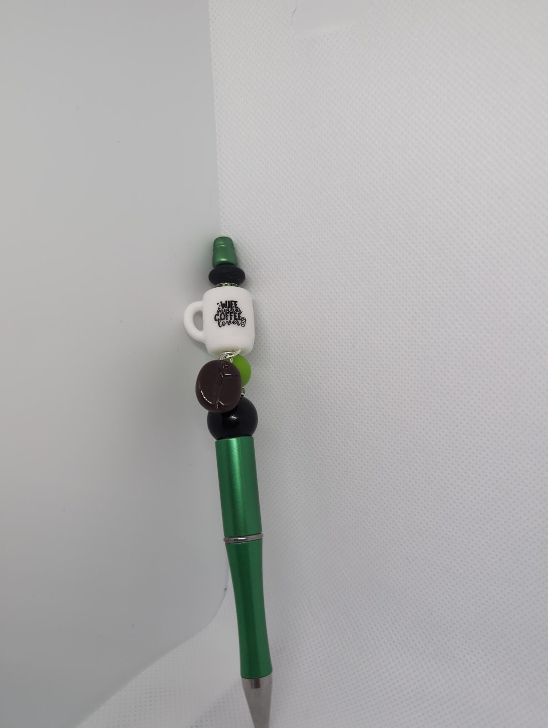 Coffee and Coffee Bean Pen - Etsy