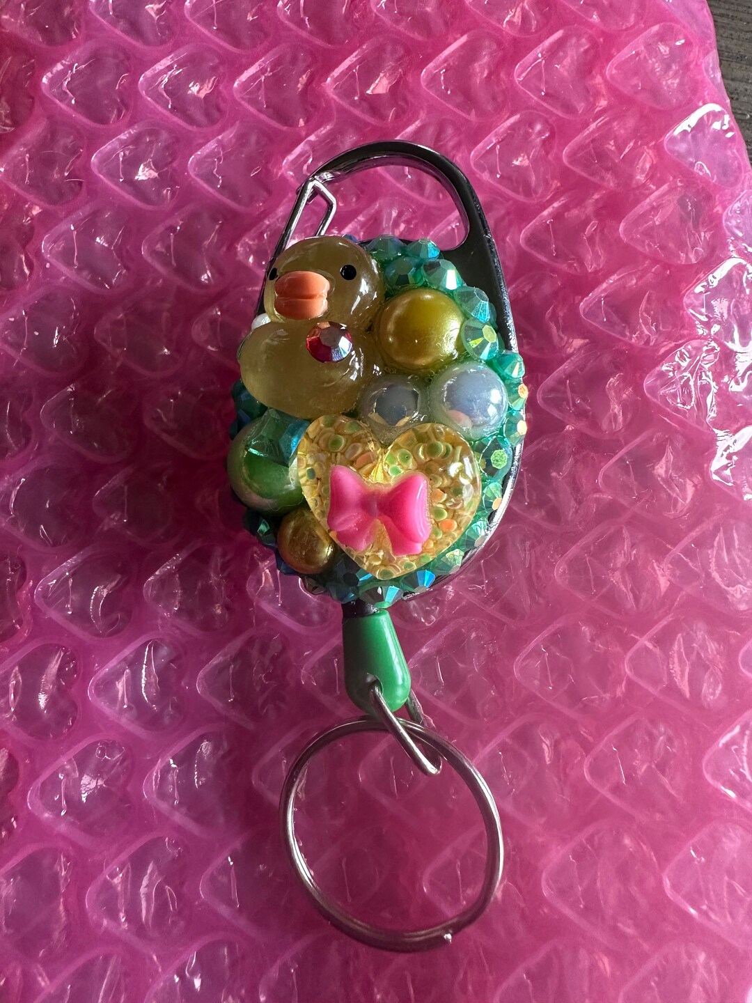 Decoden Badge Reel Rubber Ducky Custom Made - Etsy