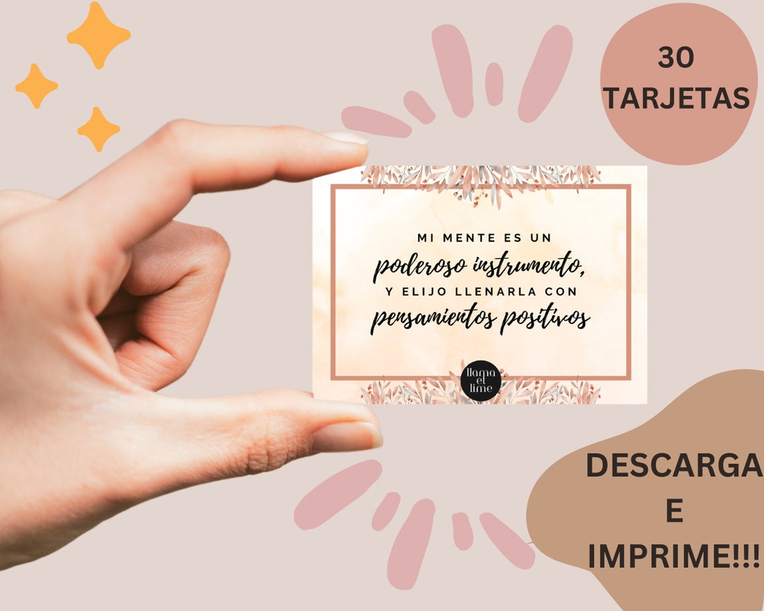 Afirmaciones Positivas Para El Bienestar Mental | Salud Mental ...