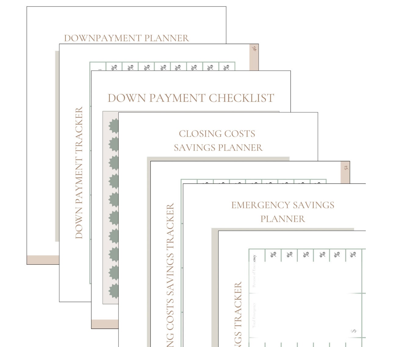 Home Buyer Planner + Tracker - Etsy