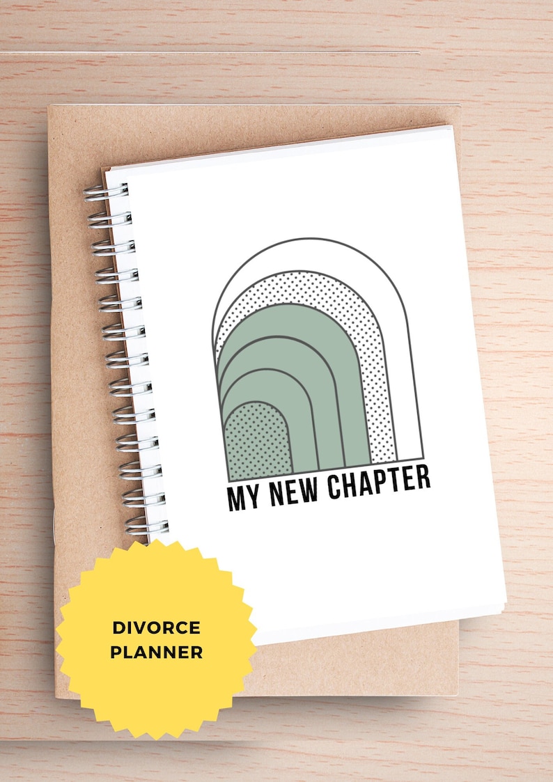 My New Chapter - Divorce Planner - Etsy