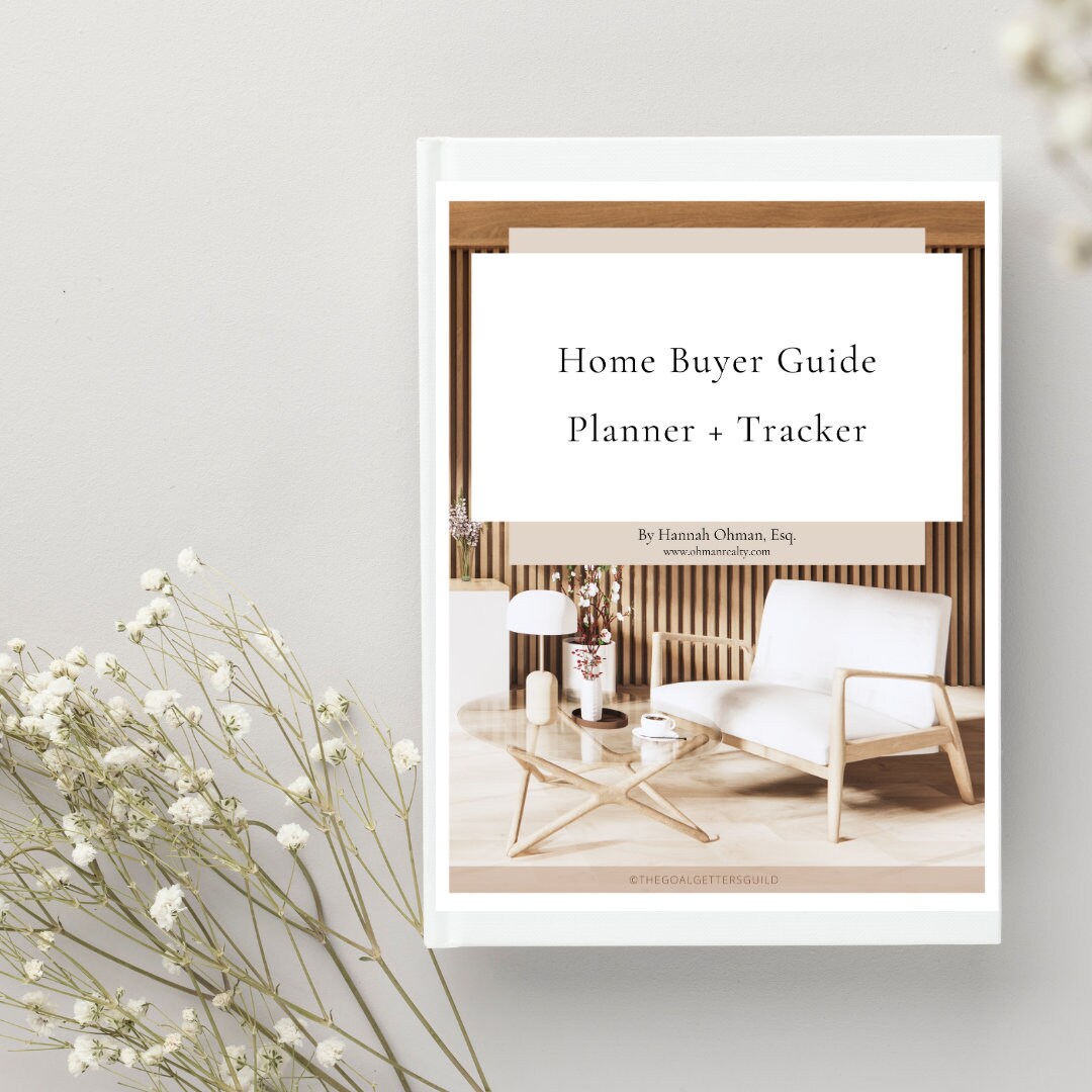 Home Buyer Guide, Planner + Tracker - Etsy