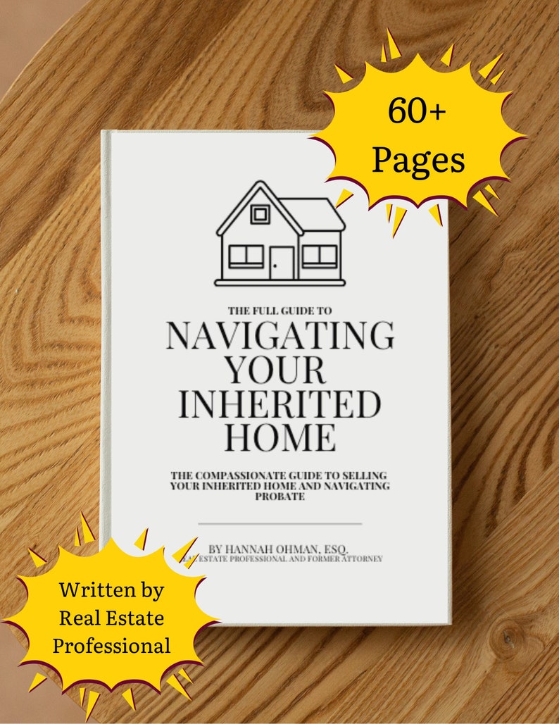 Guide to Navigating Your Inherited Home and Probate - Etsy