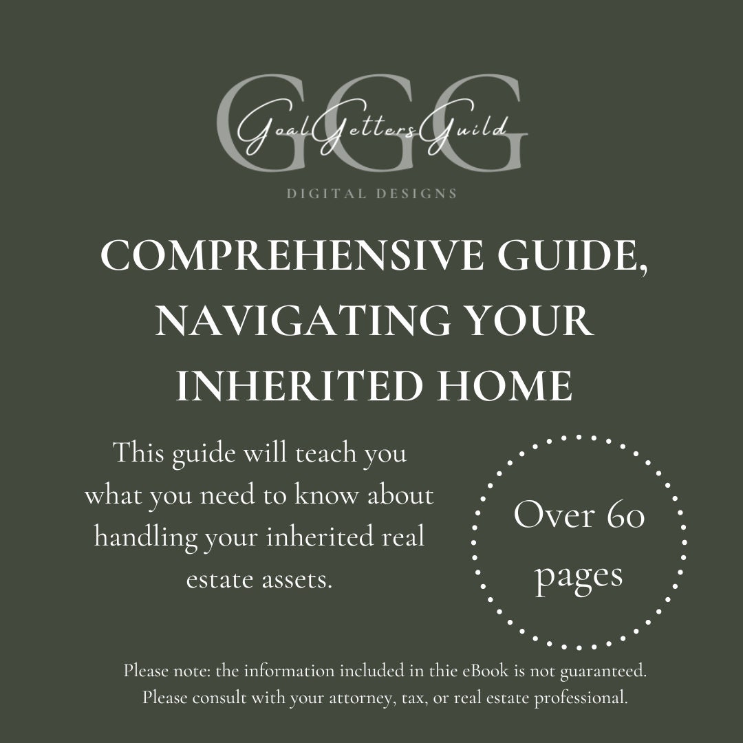 Guide to Navigating Your Inherited Home and Probate - Etsy
