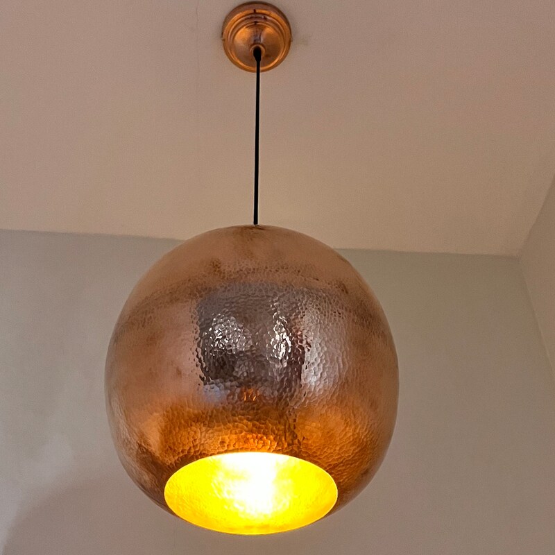 Copper Pendant Light - Etsy