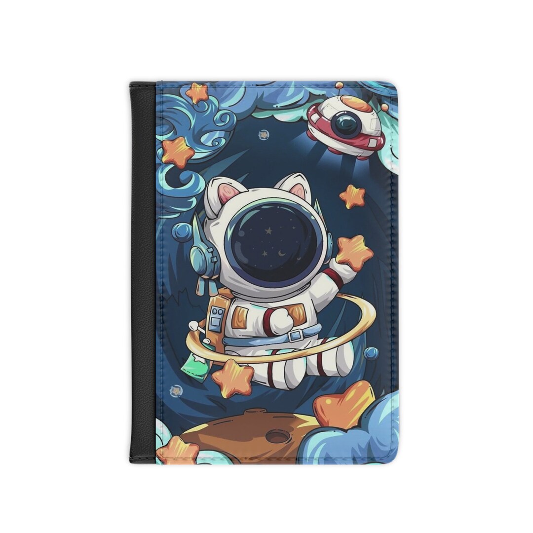 Space Design for Passport Cover - Etsy