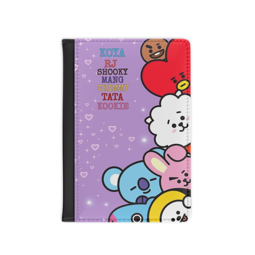 BTS Stamped Passport Cover - Etsy