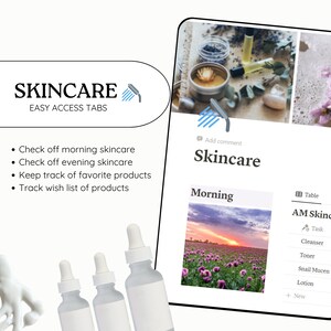 Purple Aesthetic Notion Planner | Notion Template | All in One Notion ...