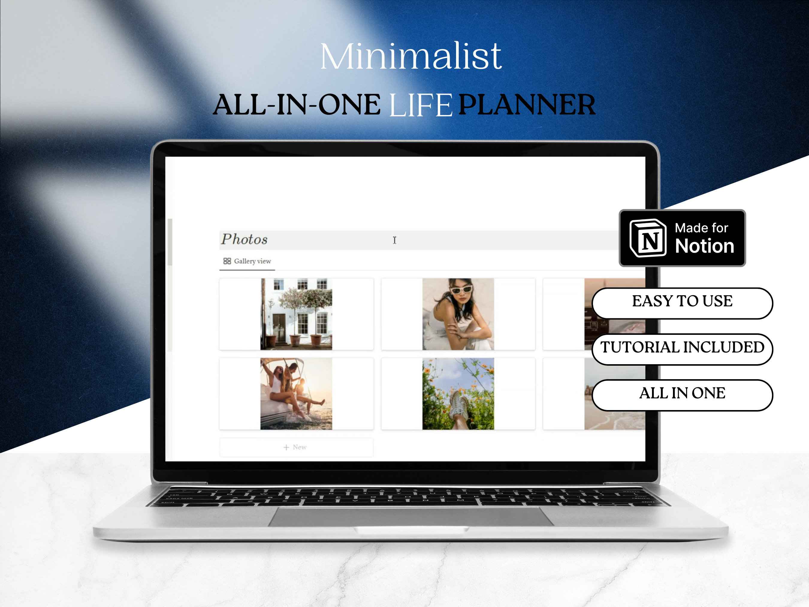Notion Template Minimalist Notion Planner Notion Life Planner Notion ...