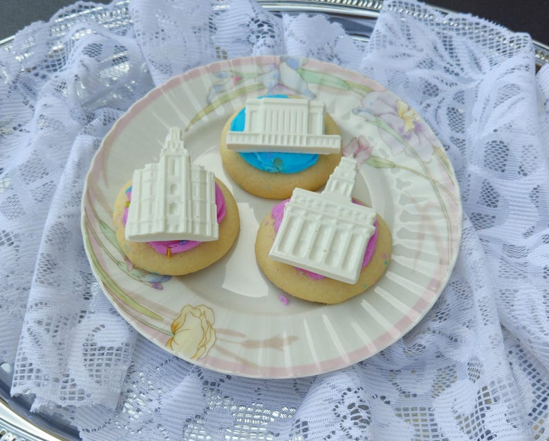 Jordan River Utah LDS Temple Candy Mold - Etsy